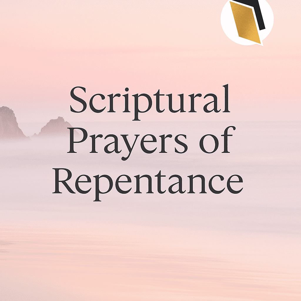 Biblical Prayers for Forgiveness & Spiritual Growth